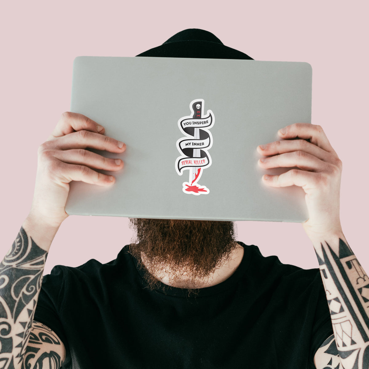 You Inspire My Inner Serial Killer Vinyl Sticker – Honey Dazed